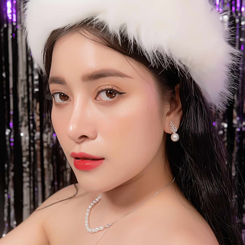 KSJ Dây Chuyền Bạc Nữ Kylan Silver Aurelia Dây Chuyền Rút Nửa Vòng Trai ...